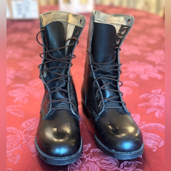 Shoes | Mens Vintage Genesco Military Boots Combat Post Vietnam War ...